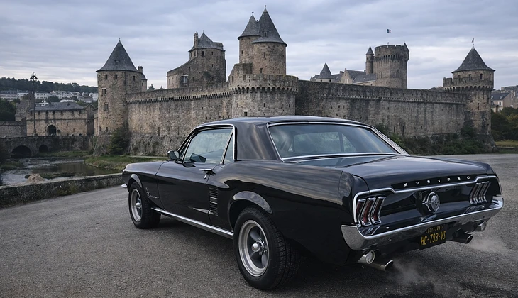 Location Ford Mustang à Rives-du-Couesnon 35140