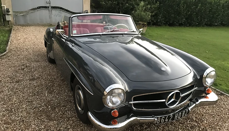Location Mercedes-benz 190 Sl à Les Angles 30133 Location Mercedes-benz 190 Sl à Les Angles 30133